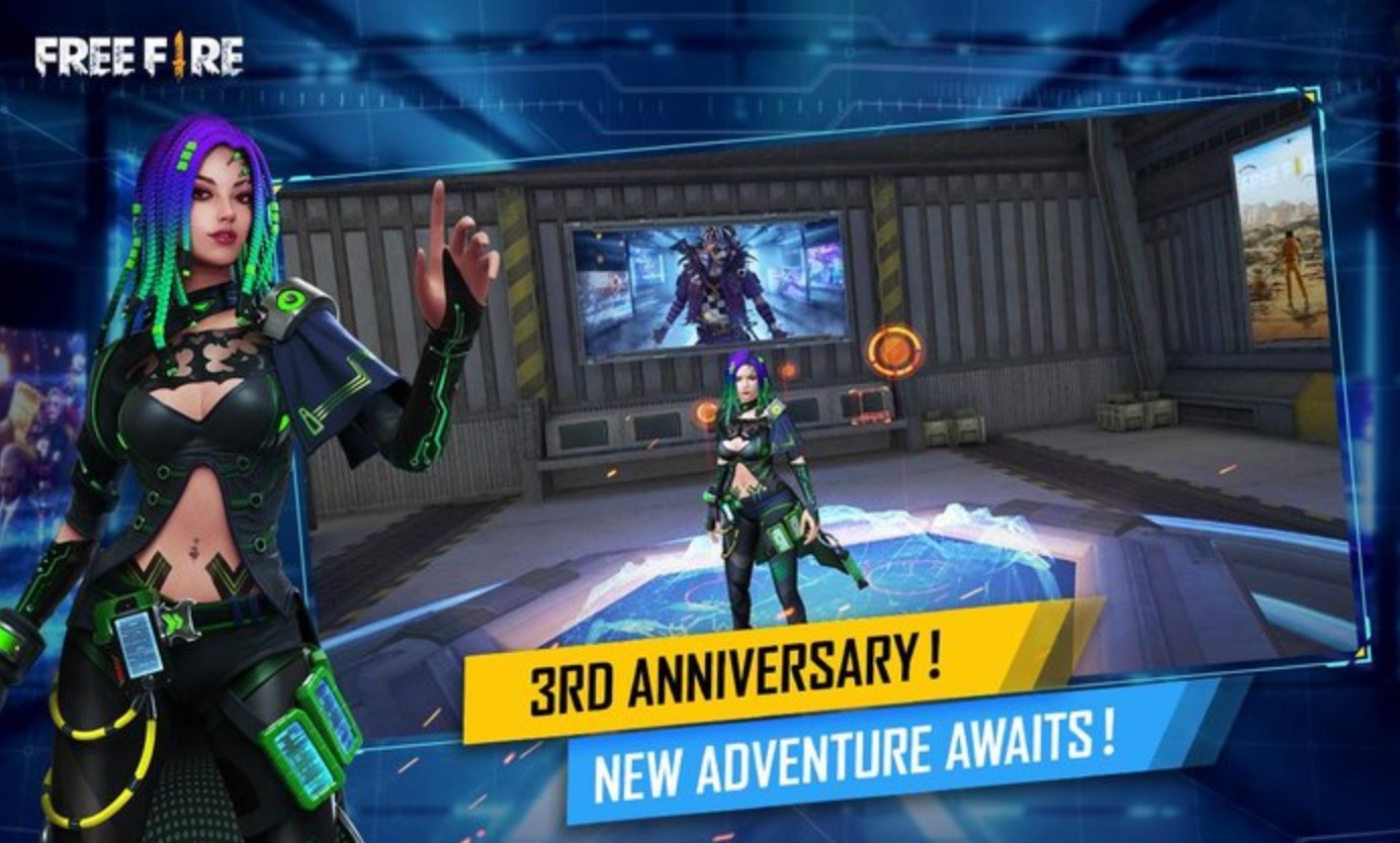 Free Fire 3rd Anniversary Update is here, bringing New Characters ...