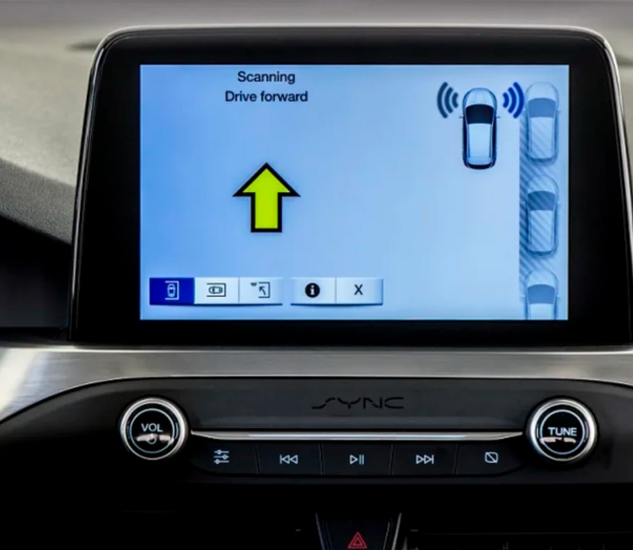When You See a Potential Parking Spot, Press the Active Park Assist ...